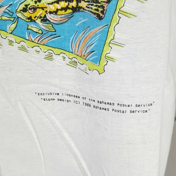 Bahamas post Originals | Shirts | Vintage Bahamas Postage Stamp T Shirt ...